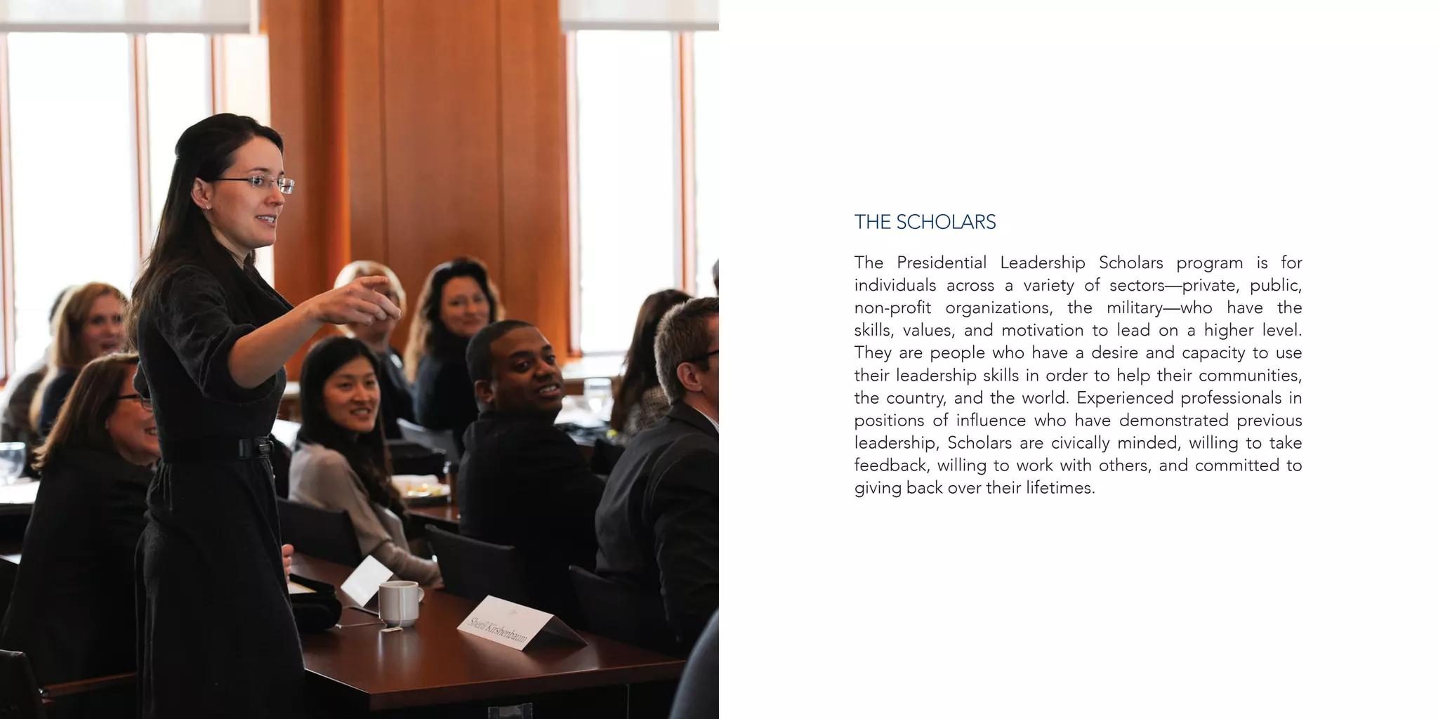 Presidential Leadership Scholars | PDF