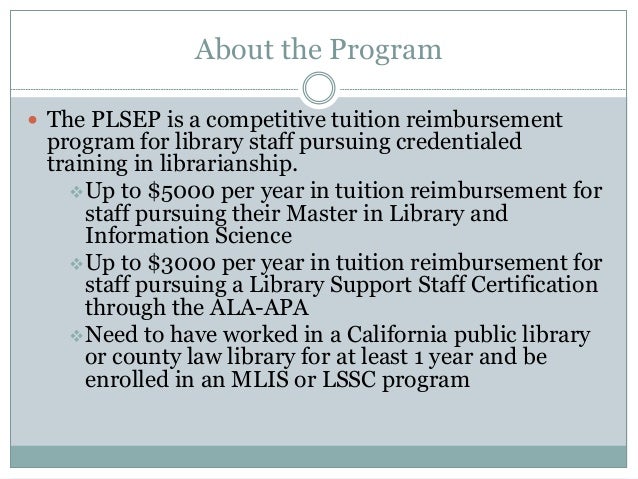 Public Library Staff Education Program