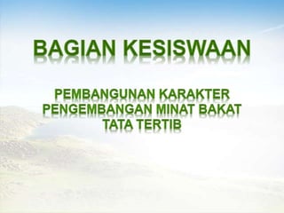 Pls kesiswaan 2018 | PPT