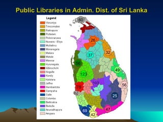 PUBLIC LIBRARY BUILDINGS IN SRI LANKA : An ASSESSMENT | PPT