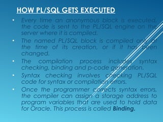 PL/SQL | PPT