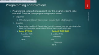 PL/SQL Introduction | PPT