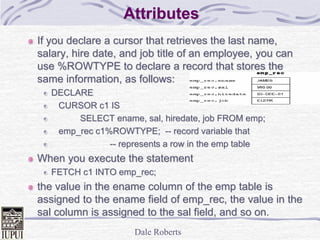 PLSQL (1).ppt | Databases | Computer Software and Applications