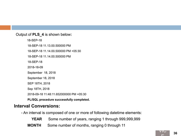 Pl sql chapter 3 part_1 | PPTX