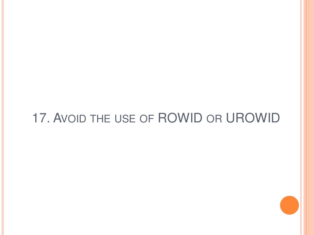 Plsql Coding Guidelines Part 2