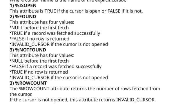 PLSQL_cur.pptx presentation uploadtttees | PPT