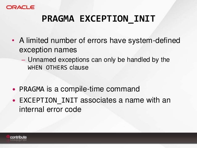 PL/SQL Fundamentals I PL/SQL Fundamentals I