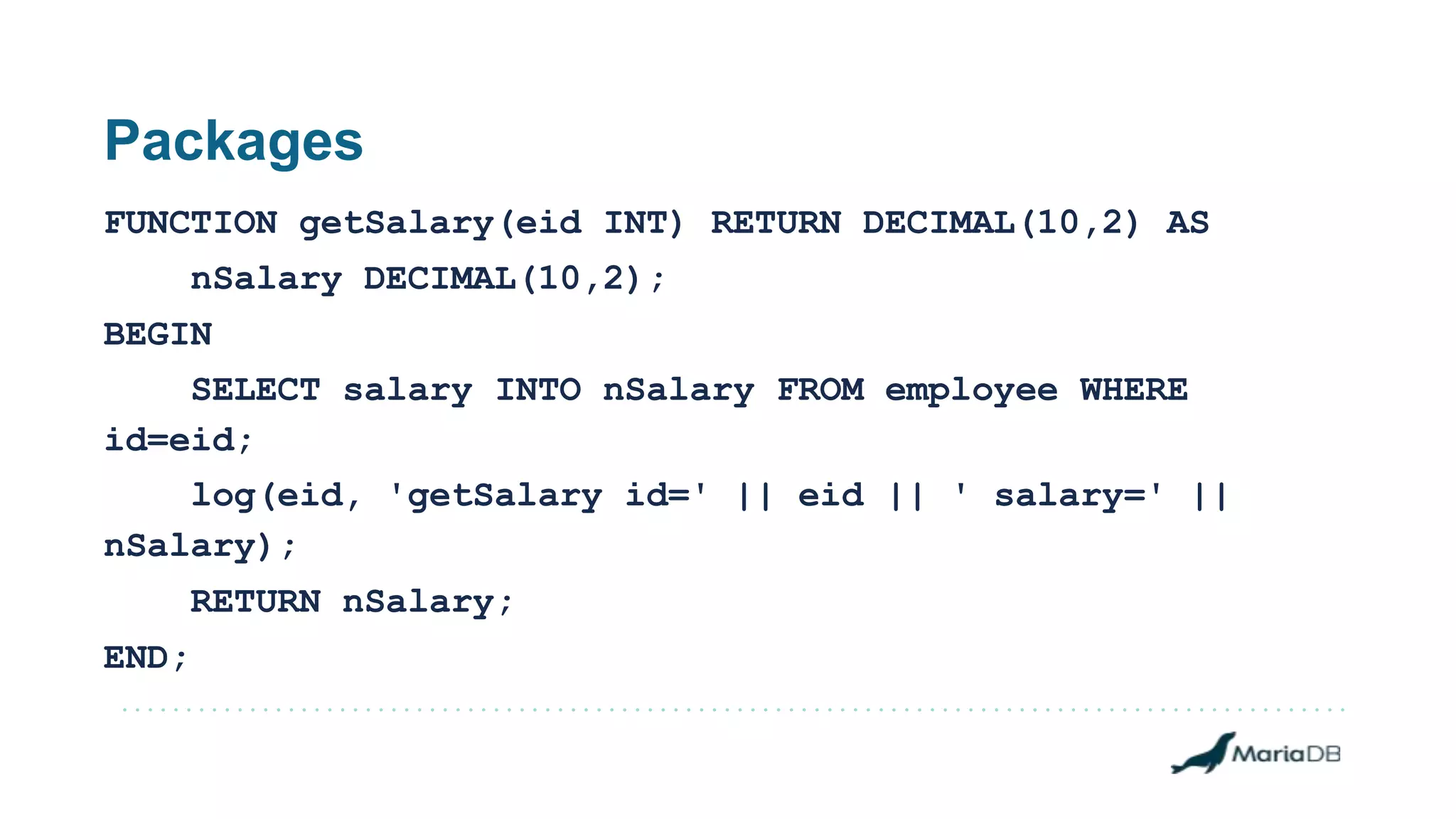 Writing Powerful Stored Procedures In Plsql Ppt