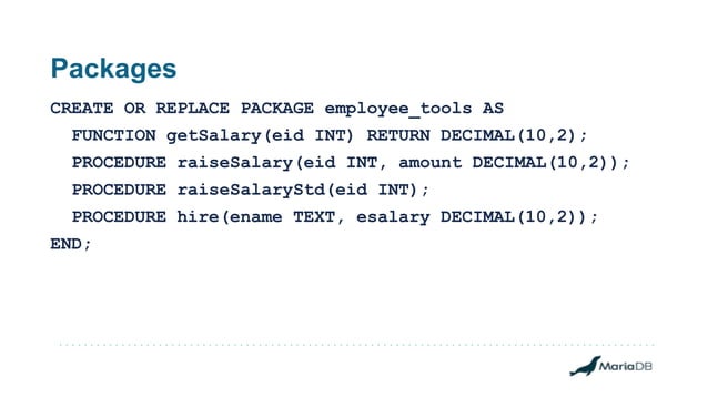 Writing powerful stored procedures in PL/SQL | PPT