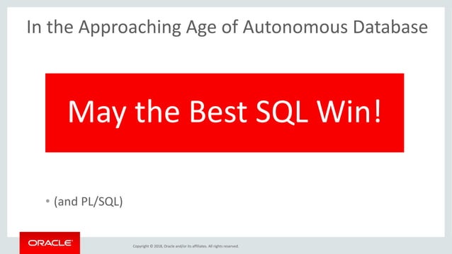 Oracle Pl Sql 12c And 18c New Features Radstack Community Sites Ppt