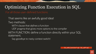 New(er) Stuff in PL/SQL | PDF