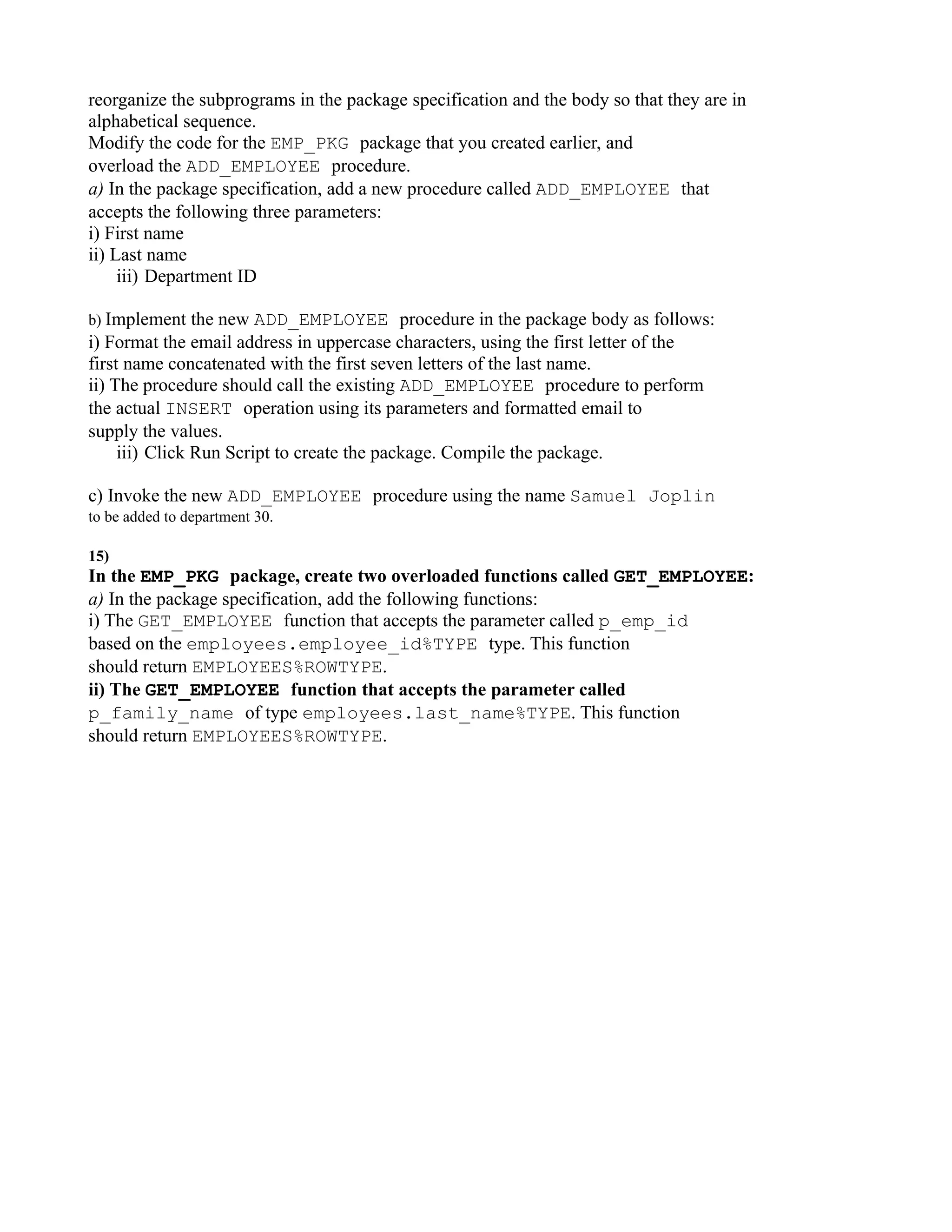 Plsql Task Pdf