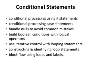 Pl sql training in pune | PPTX
