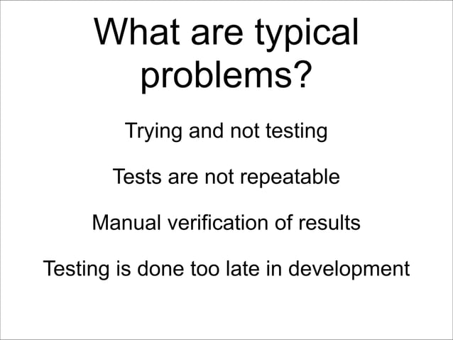 PL/SQL Unit Testing Can Be Fun! | PPT