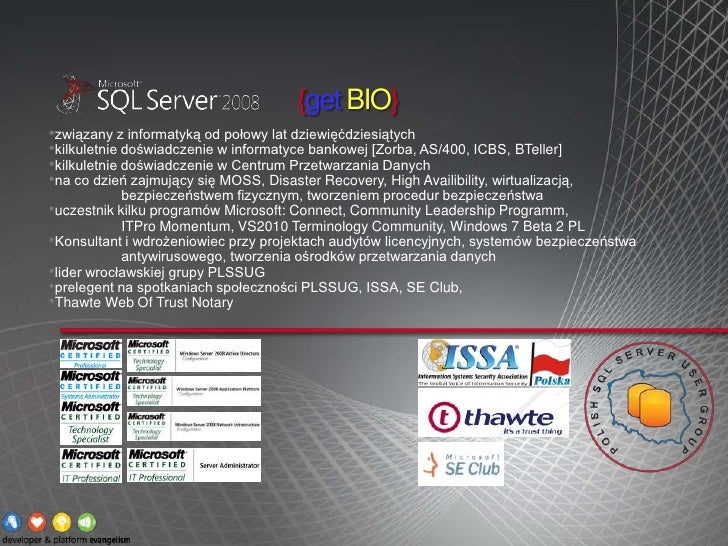 PLSSUG Meeting - SQL Server 2008 Licensing