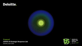 COVID-19 Strategic Response Lab | Deloitte | PDF
