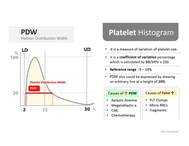 Platelets Histogram