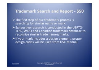 Pl trademark fees | PDF