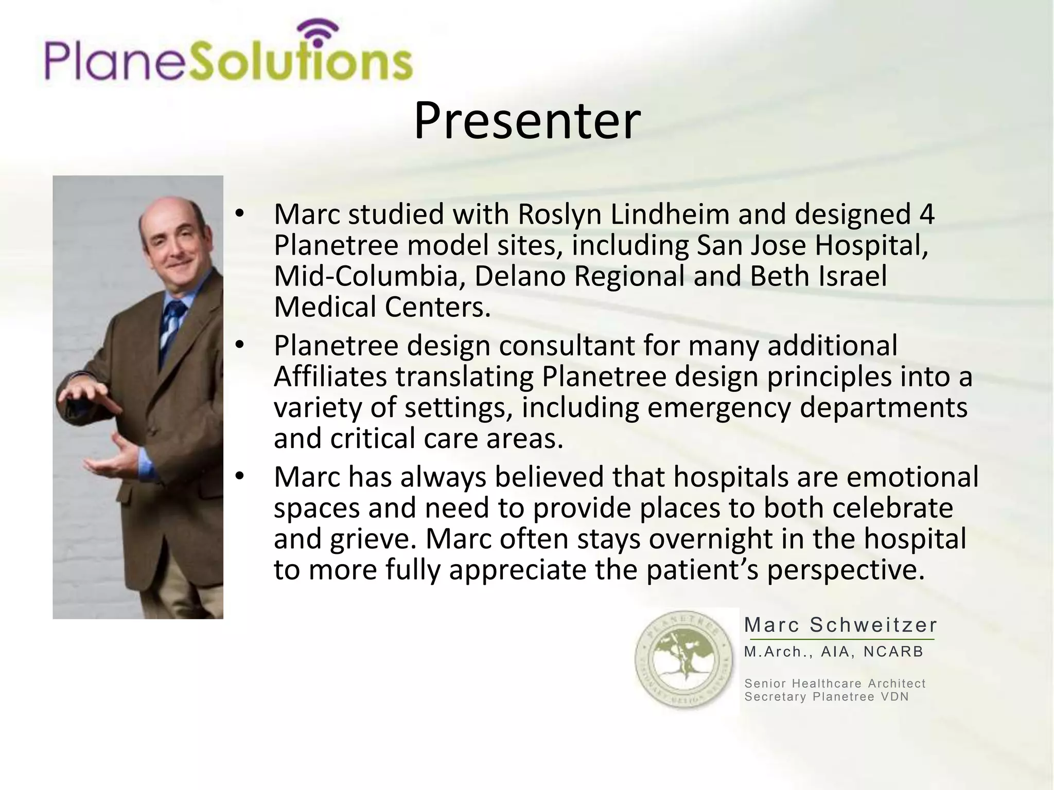 Research Roots of Planetree Patient-Centered Design | PPTX