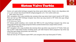 Prinsip Kerja Sederhana Pembangkit Listrik Tenaga Uap (PLTU) | PDF