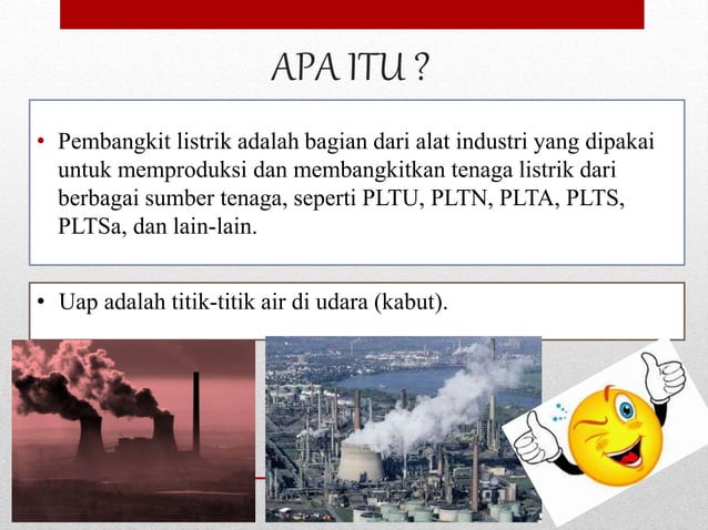 Pembangkit Listrik Tenaga Uap (PLTU) | PPTX