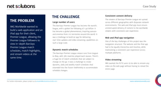 Barclays Premier League TV App | PDF