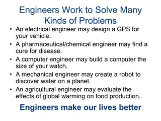Engineering Intro slideshow for high school | PPT