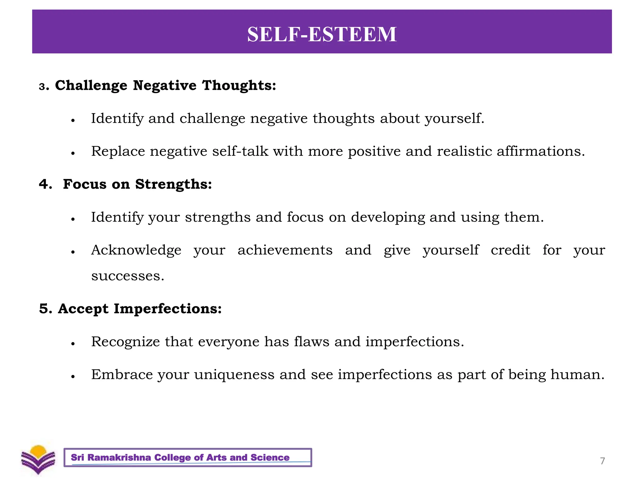 Introduction Self - Esteem & Self - Confidence | PPTX