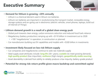PLU Lithium Primer | PPT