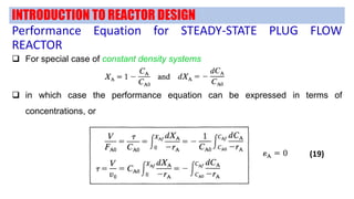 Plug Flow Reactor | PPTX