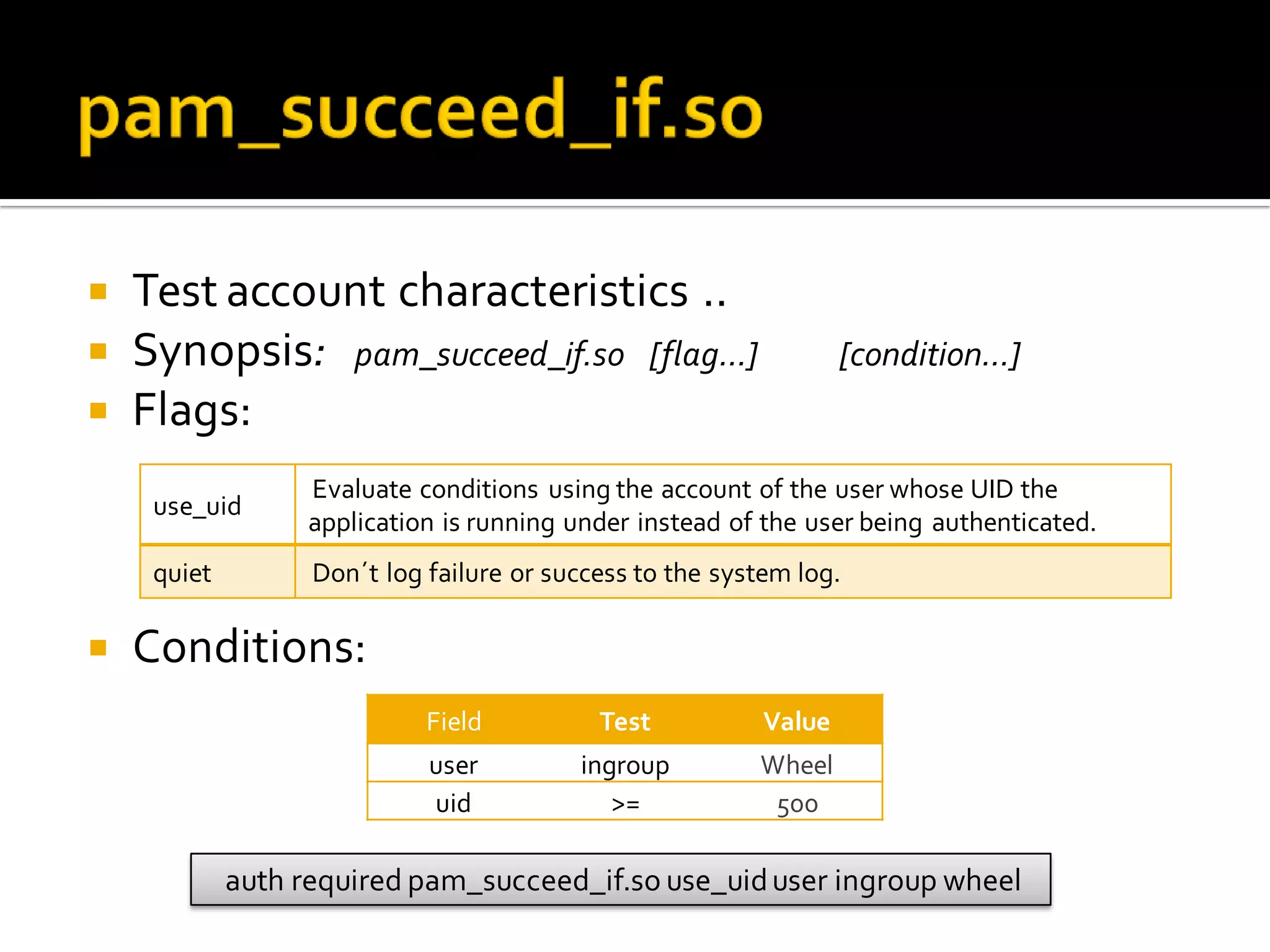 Pluggable authentication modules | PPT