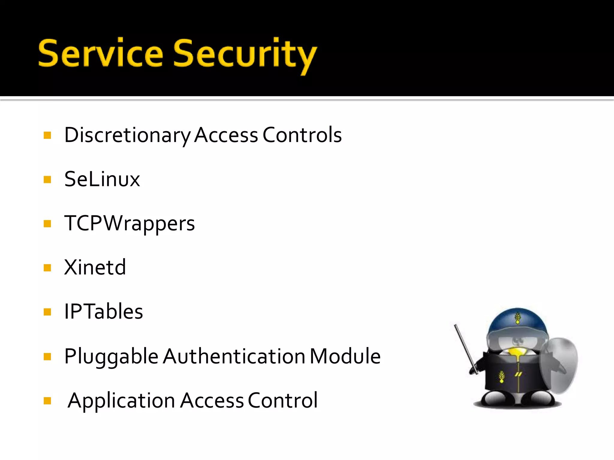 Pluggable authentication modules | PPT