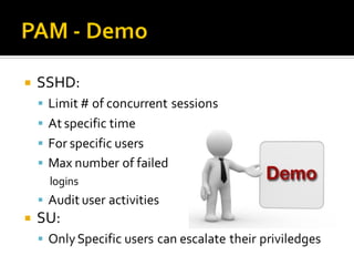 Pluggable authentication modules | PPT