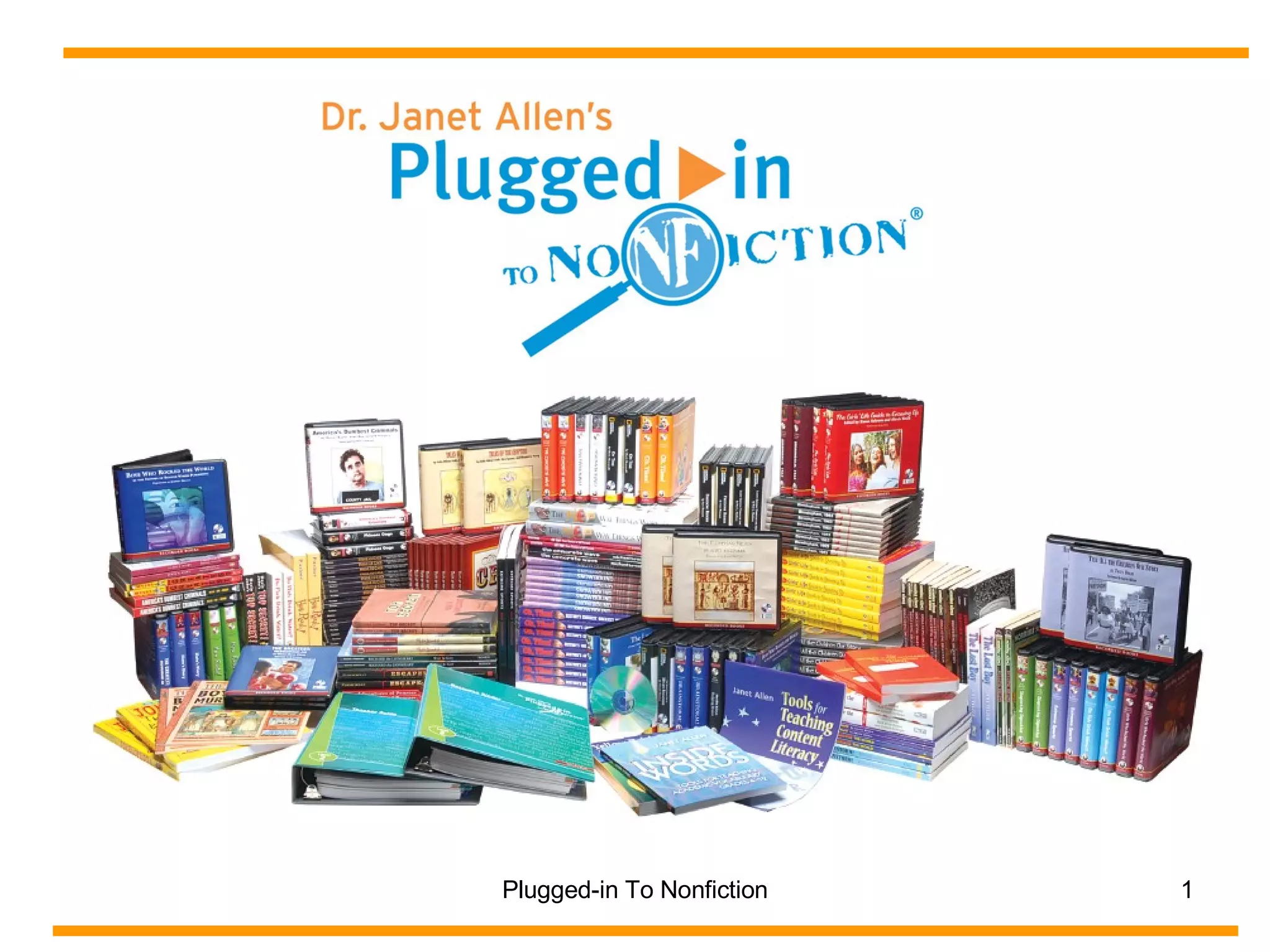 Plugged In To Nonfiction Slide Share | PPT