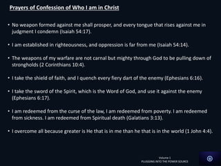 Plugging into the power source 3 secprayerseries_vol1 | PPT