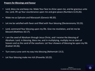 Plugging into the power source 3 secprayerseries_vol1 | PPTX