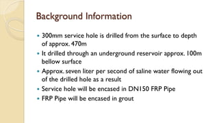 Plugging of Service Hole_Animation | PPT