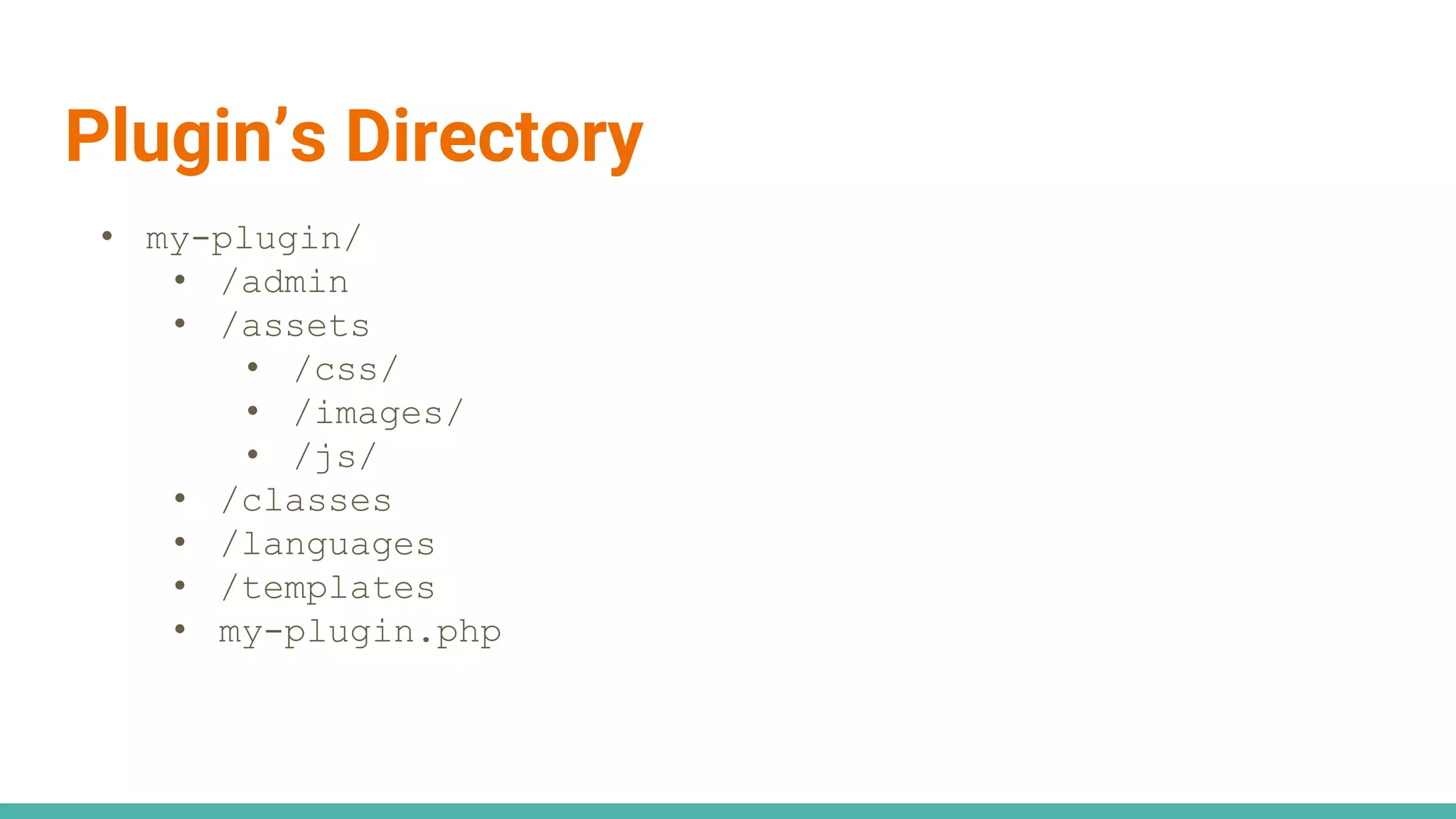 Plugin Development Guideline | PPT