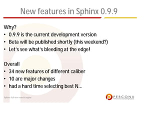 Plugin Opensql2008 Sphinx | PPT