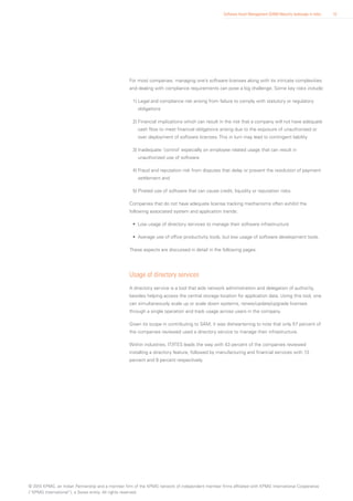 Software Asset Management (SAM) Maturity landscape in India | PDF ...