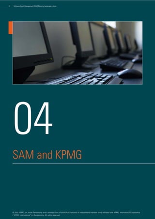 Software Asset Management (SAM) Maturity landscape in India | PDF ...