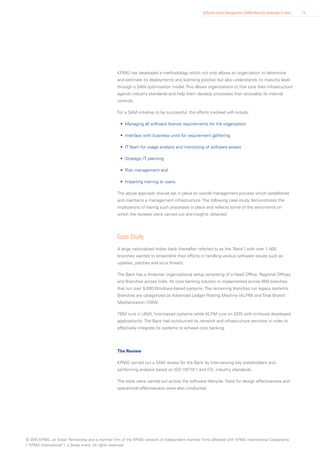 Software Asset Management (SAM) Maturity landscape in India | PDF ...