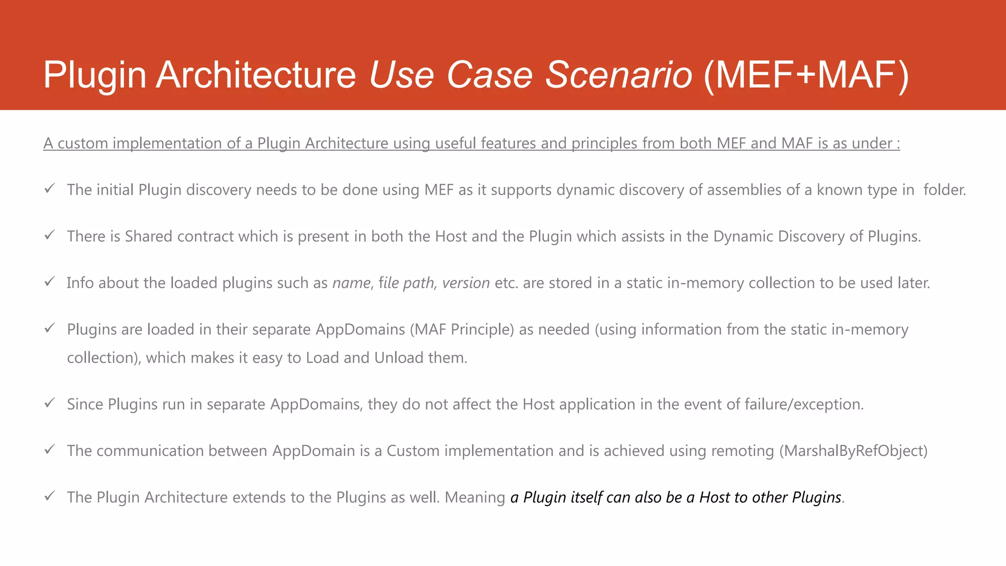 Plugin architecture (Extensible Application Architecture) | PPT