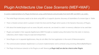 Plugin architecture (Extensible Application Architecture) | PPTX | Programming Languages | Computing