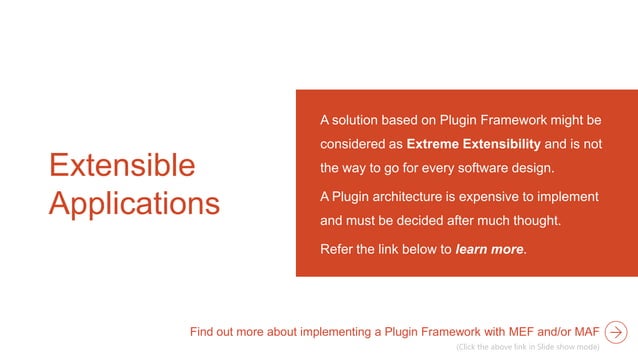 Plugin architecture (Extensible Application Architecture) | PPTX | Programming Languages | Computing