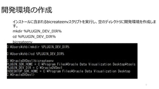 Oracle Data Visualization Desktop Plugin develop guide | PPTX