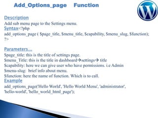 Plug in development | PPTX | Web Development | Internet