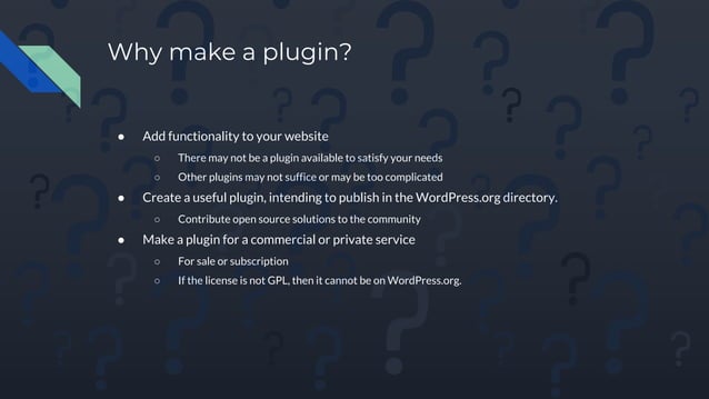 Plugin Development for Beginners | PPT
