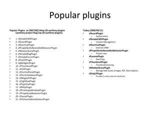 Plugins And Making Your Own | PPT