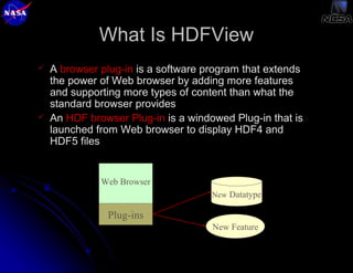 HDF Web Browser Plug-in | PPT